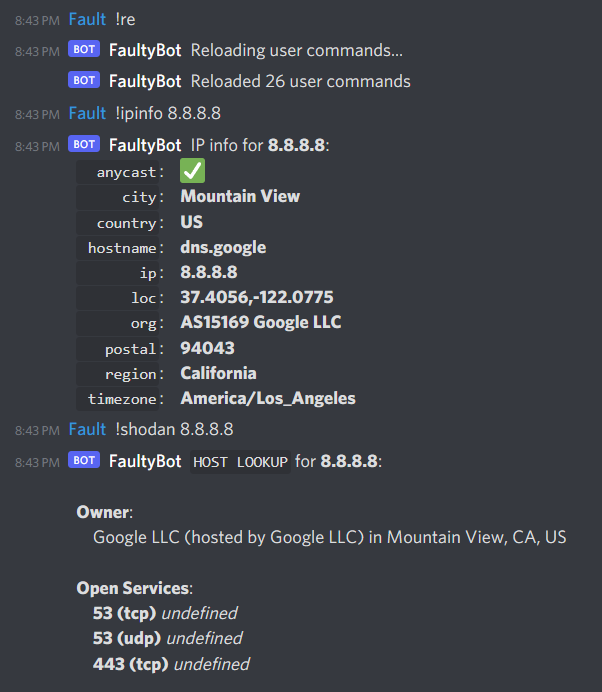 Discord Relay Chat